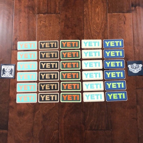 Yeti | Accents | Yeti Stickers | Poshmark